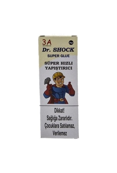 3A Dr.shock Japon Yapıştırıcı 20 Gr