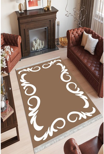 Perla Soft Bambu Kaymaz Tabanlı Modern Yıkanabilir Antibakteriyel Halı ve Yolluk