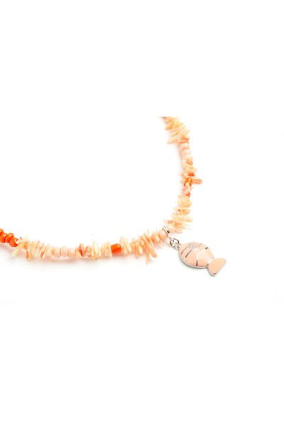 Mercan Balık Uçlu Kolye