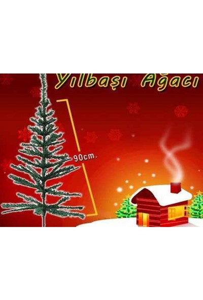 Kobal Business Yılbaşı Çam Ağacı Gür Dallar 90 cm
