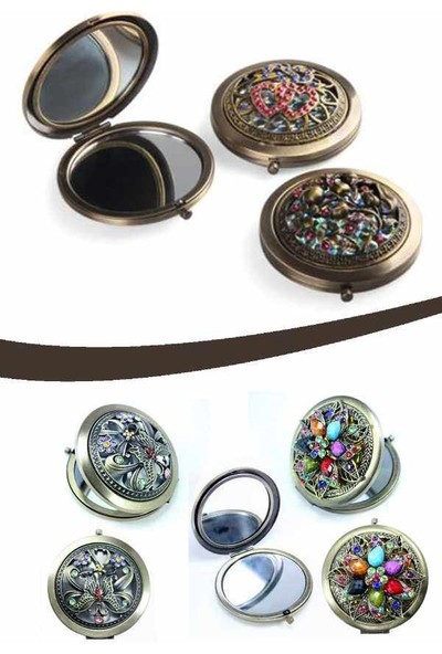 Kobal Business Taşlı Makyaj Aynası