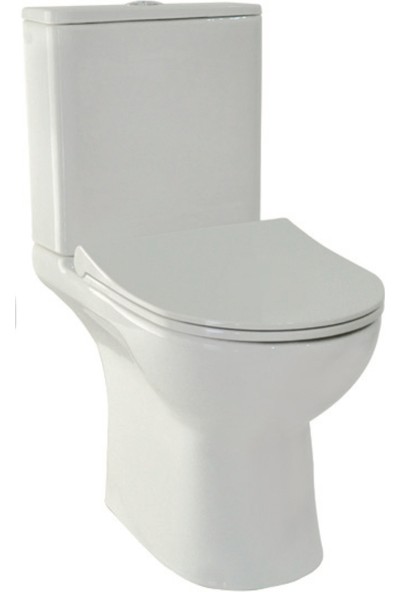 Güral Vit Tria Rimless Kanalsız Yarım Duvara Sıfır Klozet Takımı Güral Vit Tria Rimless Kanalsız Yarım Duvara Sıfır Klozet Takımı