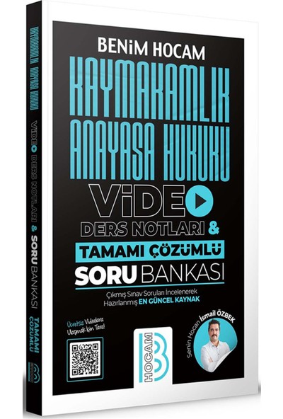 Benim Hocam Yayınları Benim Hocam Kaymakamlık Anayasa Hukuku Video Ders Notları ve Tamamı Çözümlü Soru Bankası Benim Hocam Yayınları Benim Hocam Kaymakamlık Anayasa Hukuku Video Ders Notları ve Tamamı Çözümlü Soru Bankası