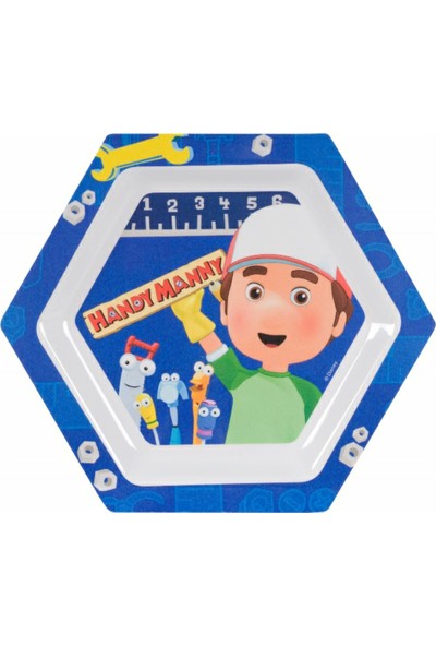 Trudeau Disney Handy Manny Çocuk Yemek Tabağı