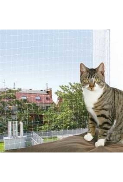 Trixie Kedi Cam Koruma Ağı 4X3M, Transparan