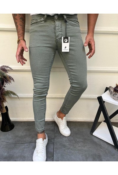 Parcha Erkek Jeans Slim Fit Likralı Düz Kot Pantolon Parcha Erkek Jeans Slim Fit Likralı Düz Kot Pantolon