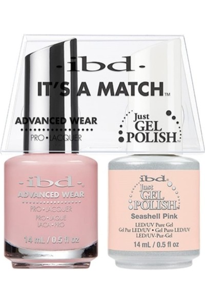 Ibd Duo Ikili Oje Seti (Normal ve Kalıcı Oje- Renk: Seashell Pink) Ibd Duo Ikili Oje Seti (Normal ve Kalıcı Oje- Renk: Seashell Pink)