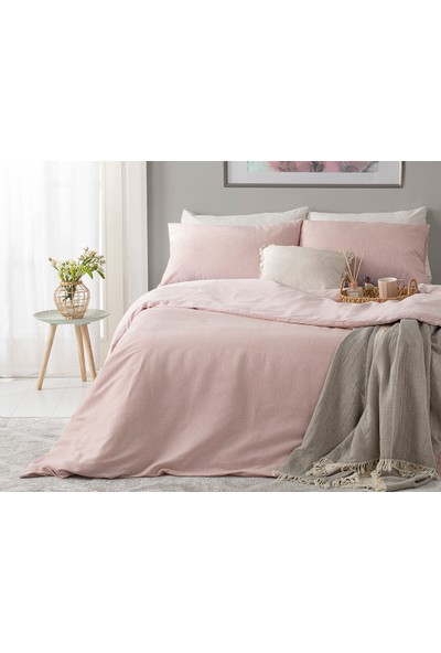 English Home Petite Daisies Ipliği Boyalı Super King Nevresim Takımı 260 x 220 cm Pembe English Home Petite Daisies Ipliği Boyalı Super King Nevresim Takımı 260 x 220 cm Pembe