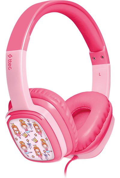Ttec Soundbuddy Boyama Kartlı Çocuk Kulaklığı Pembe