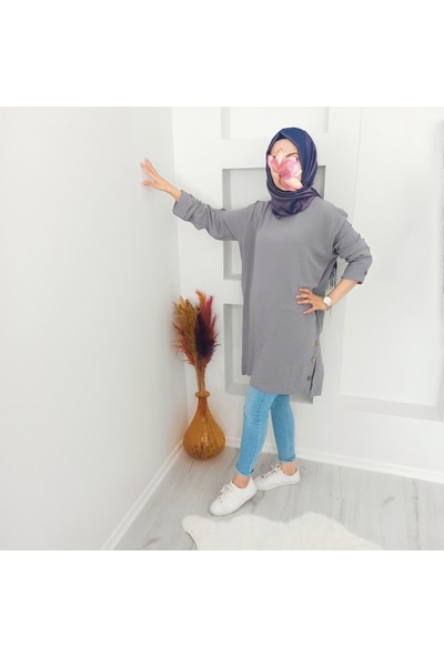 Ece Moda Ayrobin Salaş Bol Tunik Ece Moda Ayrobin Salaş Bol Tunik