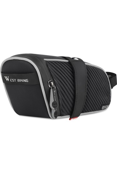 West Biking Bisiklet Bisikleti Su Geçirmez Trail Torbası Dağ Bisikleti Binicilik Ekipmanları Eyer Çantası Büyük Siyah Gri (Yurt Dışından) West Biking Bisiklet Bisikleti Su Geçirmez Trail Torbası Dağ Bisikleti Binicilik Ekipmanları Eyer Çantası Büyük Siyah Gri (Yurt Dışından)