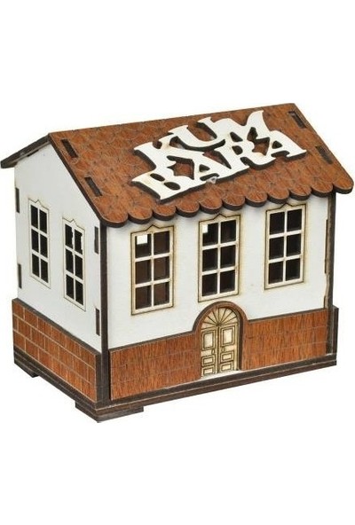 Xolotex Ahşap Kumbara Obje Dekor Retro Nostalji Lazer Kesim Kumbara Xolotex Ahşap Kumbara Obje Dekor Retro Nostalji Lazer Kesim Kumbara