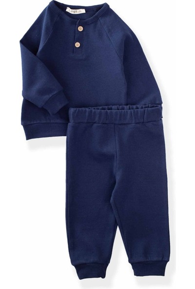 Cigit Reglan Kol Patlı Erkek Basıc Takım 1-5 Yaş Lacivert Cigit Reglan Kol Patlı Erkek Basıc Takım 1-5 Yaş Lacivert
