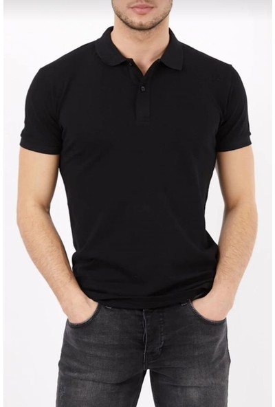 Newcold Slim Fit Dar Kesim Polo Yaka T-Shirt Newcold Slim Fit Dar Kesim Polo Yaka T-Shirt