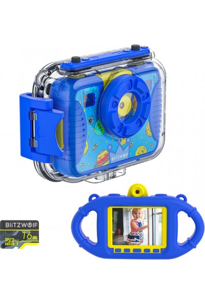 Powertiger 1080P Çocuk Sport Dijital Fotoğraf Makinesi ve Kamera Suya Dayanıklı Powertiger 1080P Çocuk Sport Dijital Fotoğraf Makinesi ve Kamera Suya Dayanıklı
