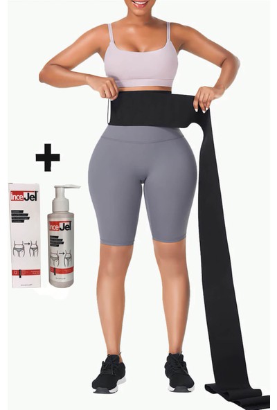 Ince Yaşam Tummy Wrap Bel Inceltici Lastik ve Inceltici Jel Ince Yaşam Tummy Wrap Bel Inceltici Lastik ve Inceltici Jel