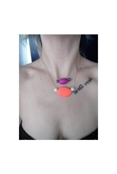 Hearmibaha Turuncu Kolye