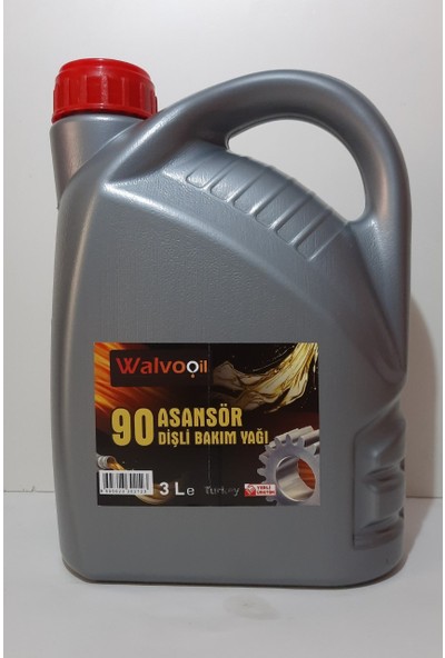 Walvooil 30 Asansör Dişli Bakım Yağı 3 Litre Walvooil 30 Asansör Dişli Bakım Yağı 3 Litre