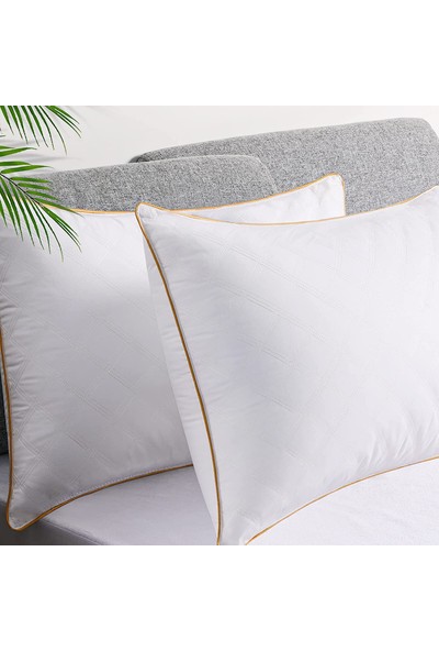 Soft Colours Gold Serisi Ranforce Antibakteriyel Biyeli Silikon Yastık Soft Colours Gold Serisi Ranforce Antibakteriyel Biyeli Silikon Yastık