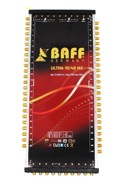 BAFF GERMANY Baff Ultra Mx Serisi 10/48 Multiswitch Uydu Santral Sistemi BAFF GERMANY Baff Ultra Mx Serisi 10/48 Multiswitch Uydu Santral Sistemi