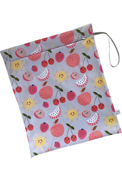 Pamuk Pazen Islak Eşya Mayo Torbası Kirli Temiz Kıyafet Çantası Fermuarlı Bebek Çantası Pamuk Pazen Islak Eşya Mayo Torbası Kirli Temiz Kıyafet Çantası Fermuarlı Bebek Çantası