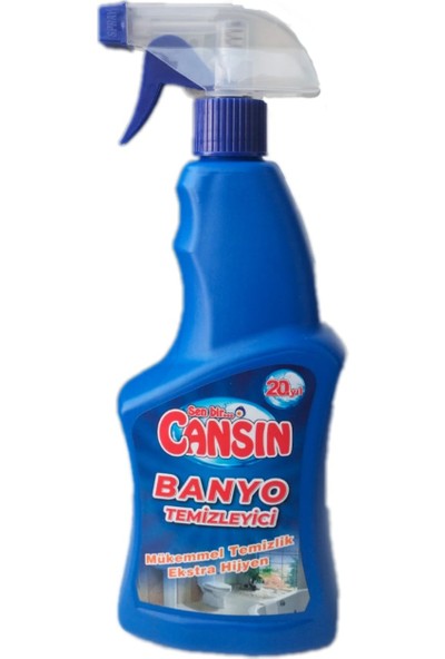 Cansın Banyo Temizleyici Sprey 750 ml Cansın Banyo Temizleyici Sprey 750 ml