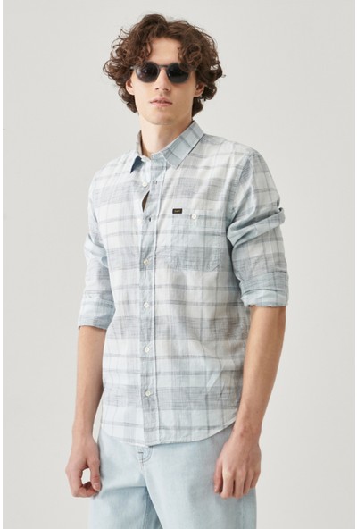 Lee Regular Fit Normal Kesim %100 Pamuk Leesure Gömlek
