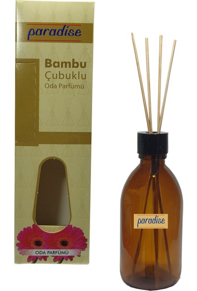 Paradise 250 ml Amber Renk Şişe Bambu Çubuk Lavanta Kokusu Oda ve Oto Parfümü Paradise 250 ml Amber Renk Şişe Bambu Çubuk Lavanta Kokusu Oda ve Oto Parfümü