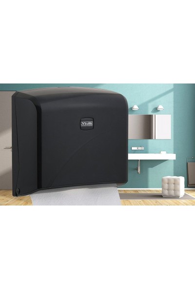 Şeker Portakalım Vialli K2B Banyo Mutfak Lavabo Pratik Z Katlı Kağıt Havlu Dispenseri Kapasite 200 Kağıt Siyah Şeker Portakalım Vialli K2B Banyo Mutfak Lavabo Pratik Z Katlı Kağıt Havlu Dispenseri Kapasite 200 Kağıt Siyah