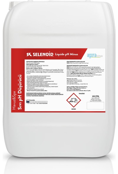 Selenoıd Lıquıde Ph Düşürücü Selenoıd Lıquıde Ph Düşürücü
