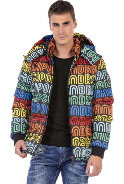 CM186 Renkli Şişme Mont