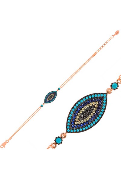 Gumush Gümüş Nazar Bayan Bileklik