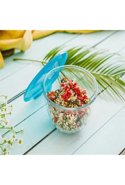 Pyrex 178P000/7046 Kapaklı Kase 0,5 L Pyrex 178P000/7046 Kapaklı Kase 0,5 L