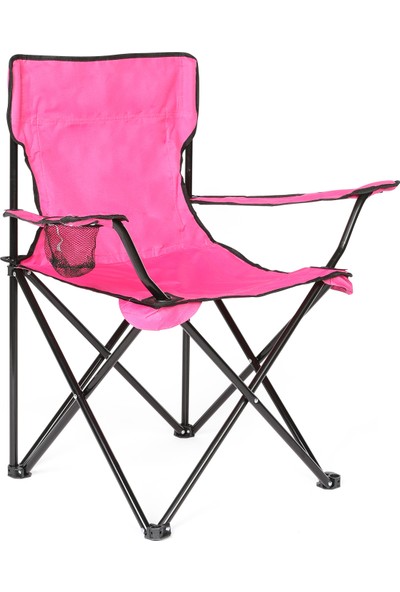 Joystar Katlanır Arka Cepli Kamp Plaj ve Balıkçı Sandalyesi Pembe Joystar Katlanır Arka Cepli Kamp Plaj ve Balıkçı Sandalyesi Pembe