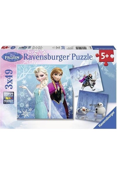 Ravensburger Wd-Frozen Kış Macerası Puzzle 3X49 Parça Ravensburger Wd-Frozen Kış Macerası Puzzle 3X49 Parça