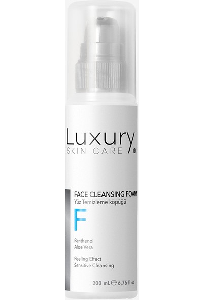 Luxury Yüz Temizleme Köpüğü