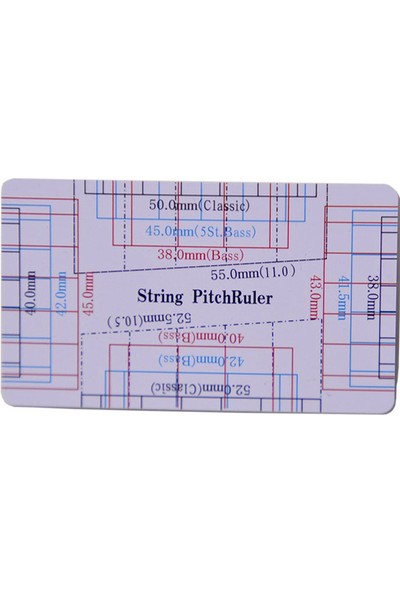 Strongart Telli Enstrümanlar Için Perde-Fret Ölçer Tepo1 Strongart Telli Enstrümanlar Için Perde-Fret Ölçer Tepo1