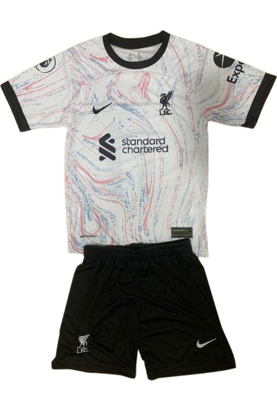 LIVERPOOLMOHAMMEDSALAH2023DEPLASMANÇOCUKŞORTLU Takım Forması