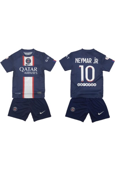 Psg 2023 Neymar Çocuk Forma+Şort Takım Tozluk Hediyeli