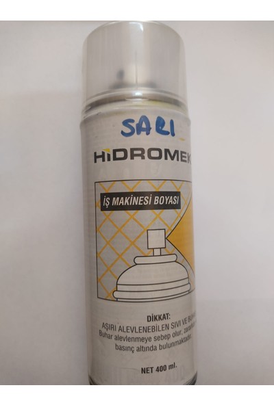 Msa Hidromek Sprey Boya Sarı 400ML Hmk Iş Makinesi Boyası Msa Hidromek Sprey Boya Sarı 400ML Hmk Iş Makinesi Boyası