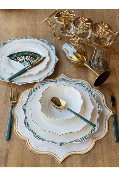 Rossev Yemek Takımı Oasis Grace 24 Parça 6 Kişilik Rossev Yemek Takımı Oasis Grace 24 Parça 6 Kişilik