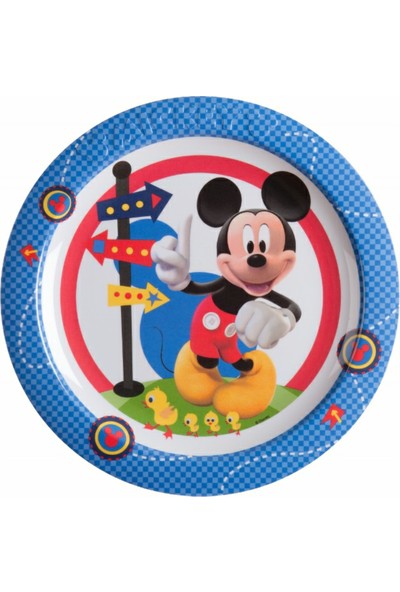Trudeau Kbobaby Disney Mickey Eğlence Evi Çocuk Yemek Tabağı