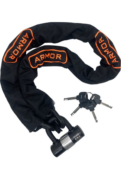 Armor 812 Mv 1.20M Motosiklet Için Yüksek Güvenlikli Dövme Çelik Zincir Kilit Armor 812 Mv 1.20M Motosiklet Için Yüksek Güvenlikli Dövme Çelik Zincir Kilit