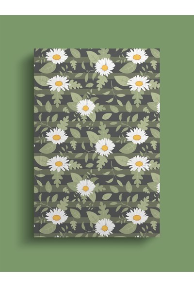 Day Store Yeşil Papatya Defter - Noktalı - 64 Sayfa - A5 Day Store Yeşil Papatya Defter - Noktalı - 64 Sayfa - A5
