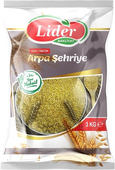 Yerli Arpa Şehriye 3 Kg.