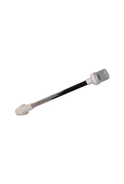 Işıklı Bayrak Direği Sabit Beyaz 40CM Işıklı Bayrak Direği Sabit Beyaz 40CM