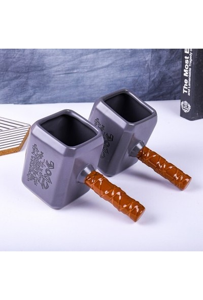 Thor Çekiç Tasarımlı Kupa Bardak