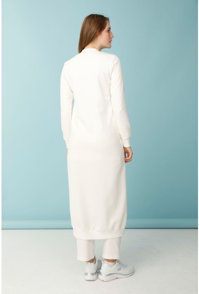 Pureva Ekru Ipeksi 2 Iplik Spor Kap