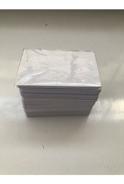 Kartsan Pvc Boş Beyaz Kart Kartsan Pvc Boş Beyaz Kart