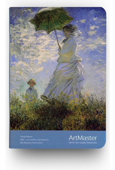 Gıpta Artmaster A6 Perforeli Çizgisiz Defter - Claude Monet Gıpta Artmaster A6 Perforeli Çizgisiz Defter - Claude Monet
